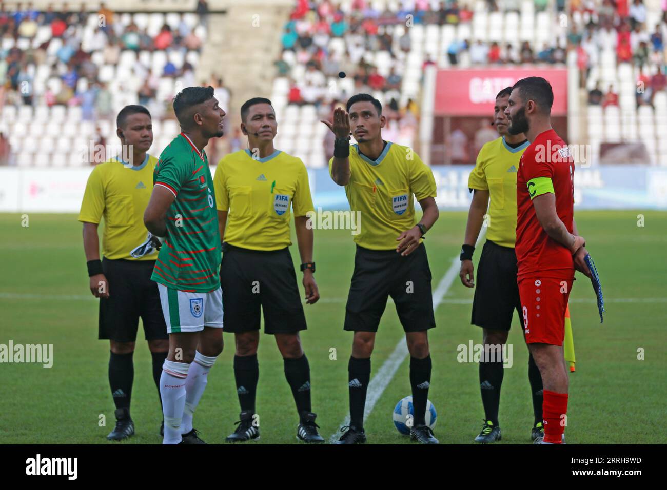 Bangladesh came from behind to hold superior Afghanistan to a 1-1 draw ...