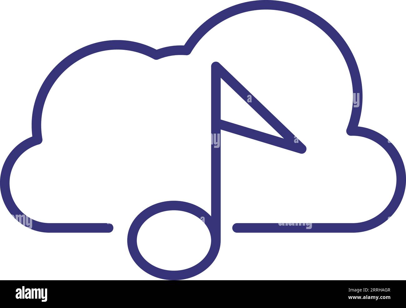 Cloud storage line icon Stock Vector Image & Art - Alamy