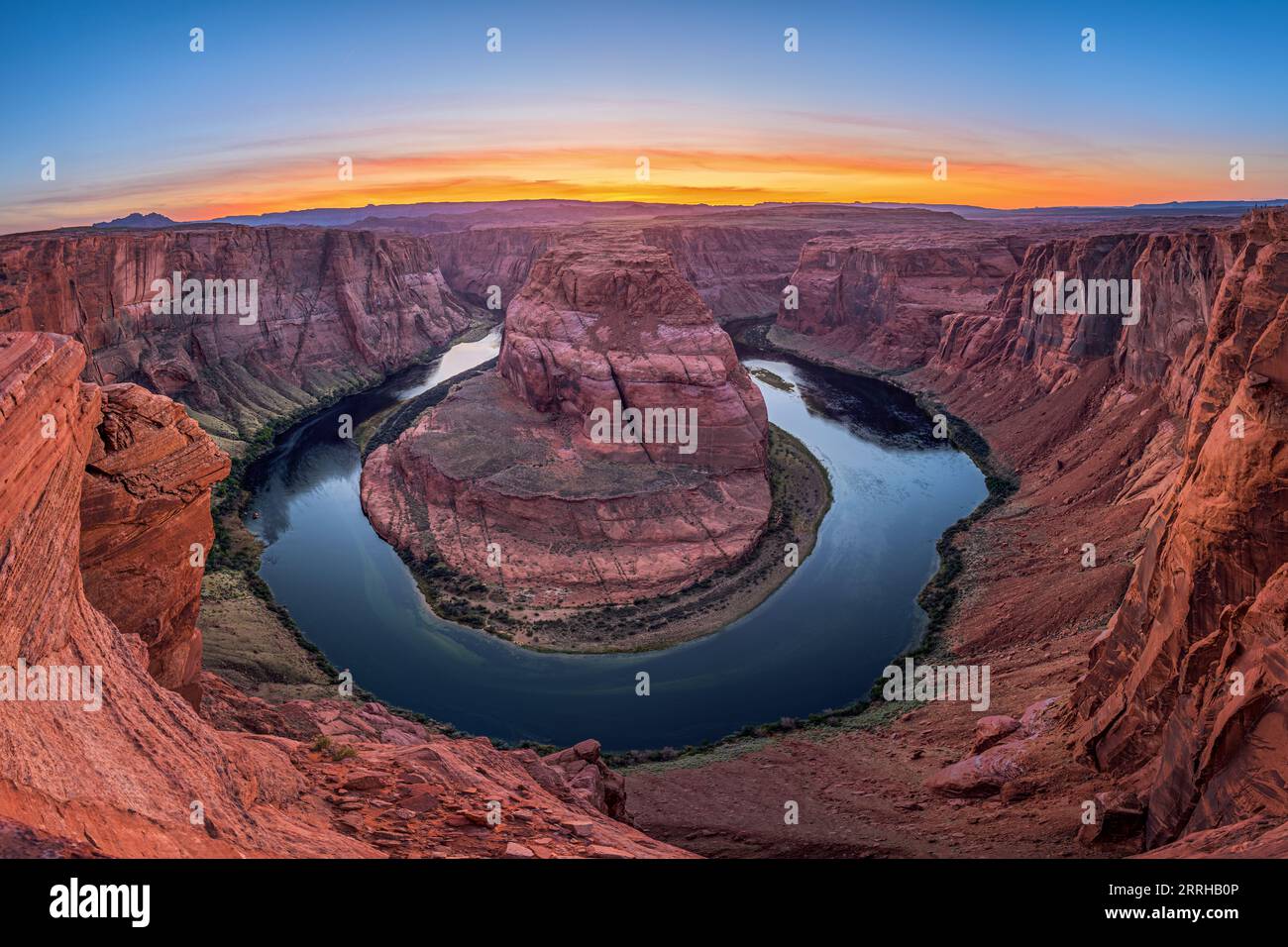 Grand canyon river bend hi-res stock photography and images - Alamy