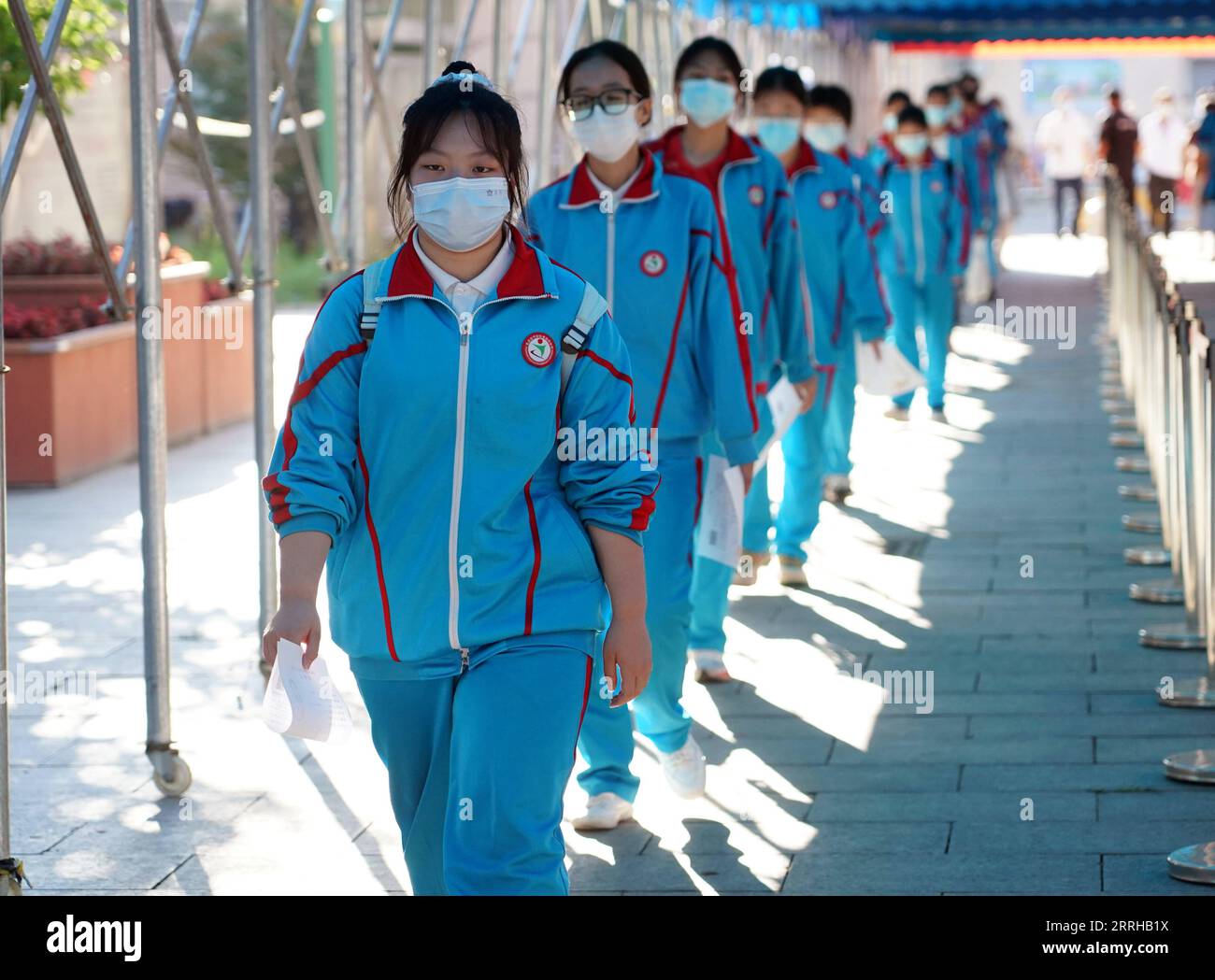 Senior high school entrance examination hi-res stock photography and ...