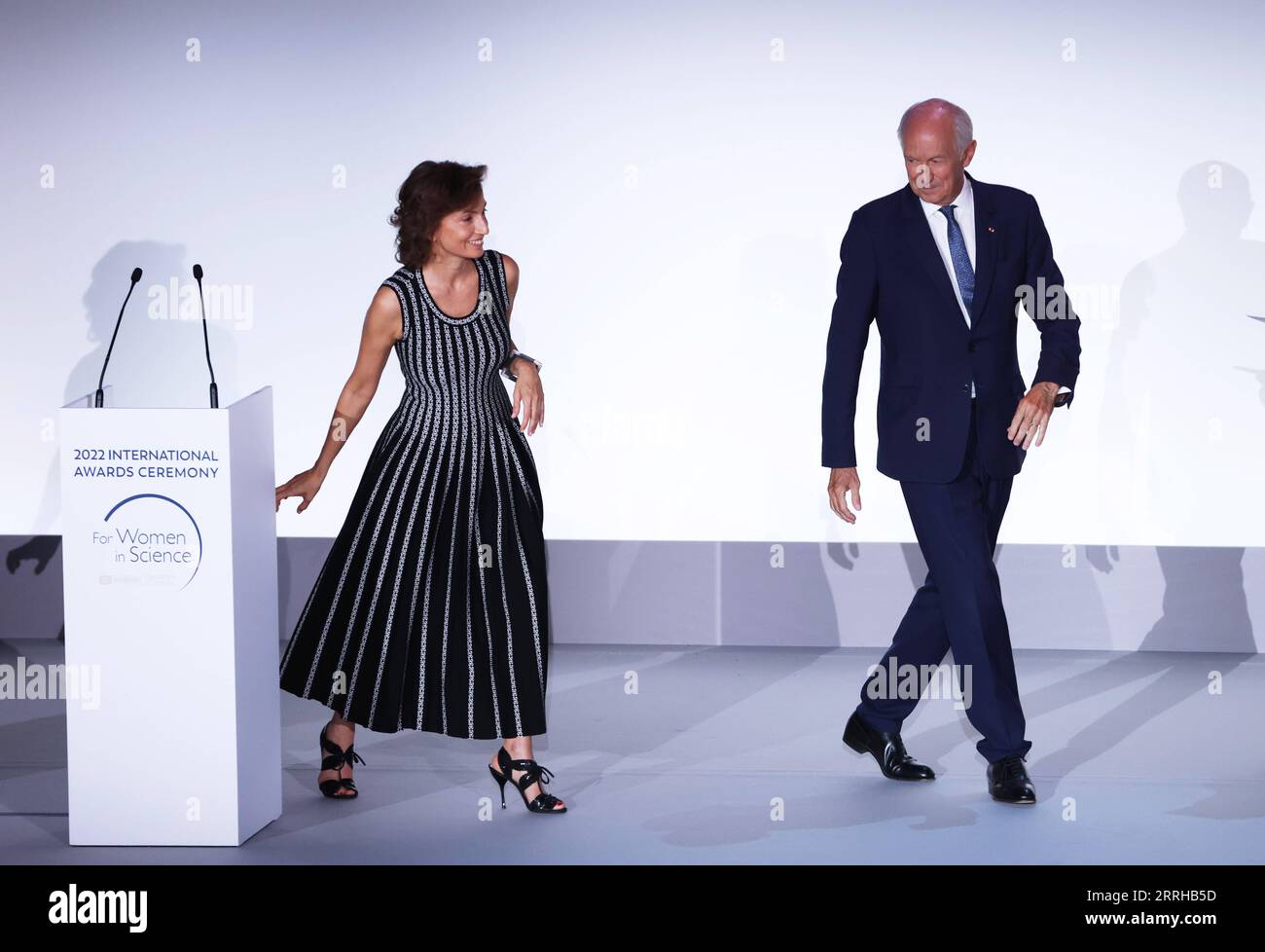 Unesco director general audrey azoulay hi-res stock photography and ...