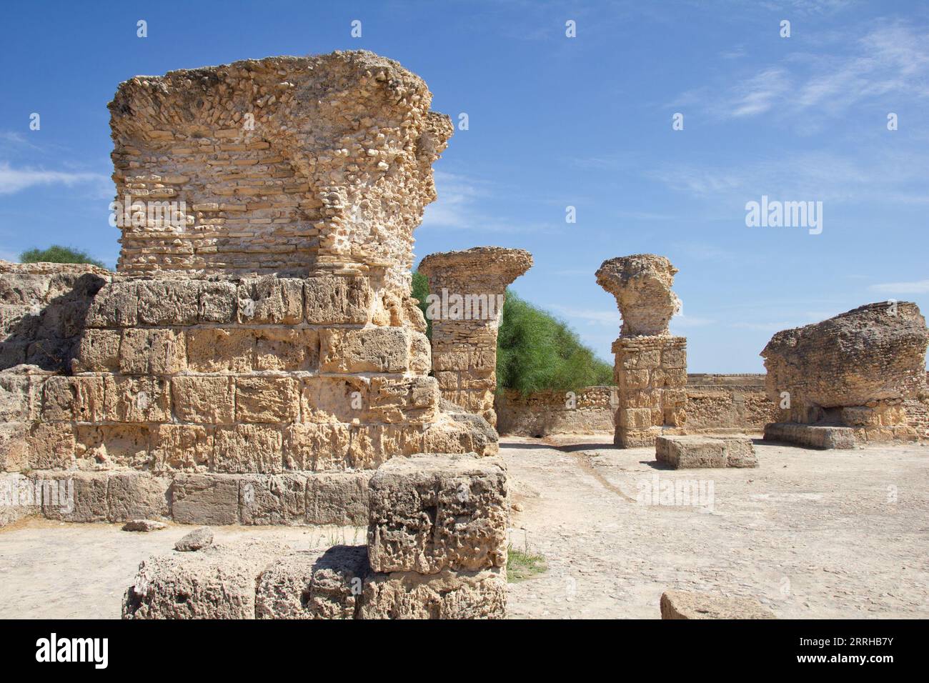 Archaeological site carthage baths hi-res stock photography and images ...