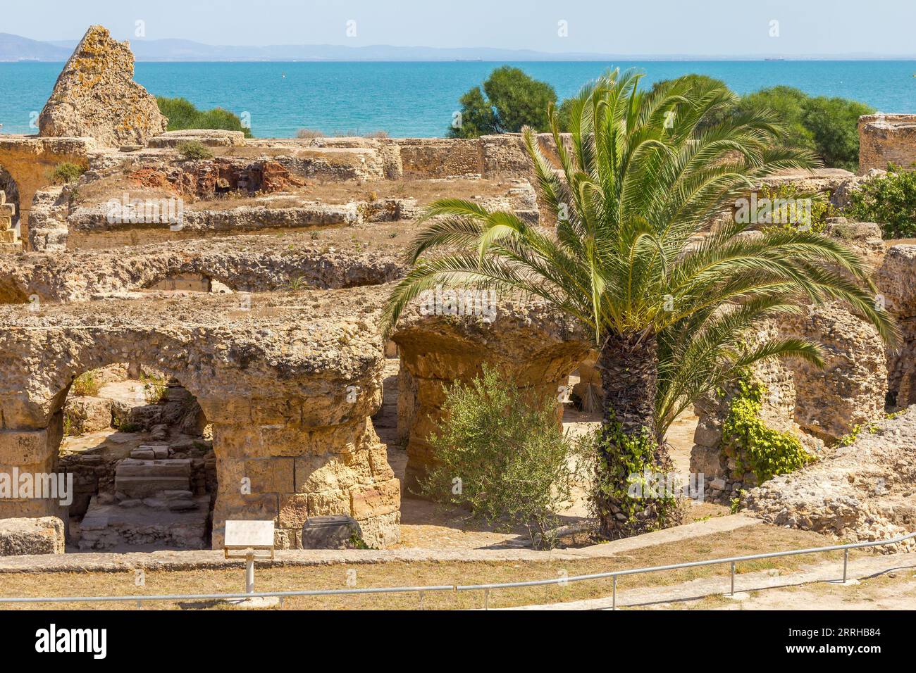 Archaeological site of Carthage, Tunisia Stock Photo - Alamy
