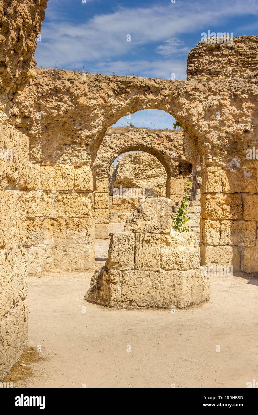 Archaeological site of Carthage, Tunisia Stock Photo - Alamy