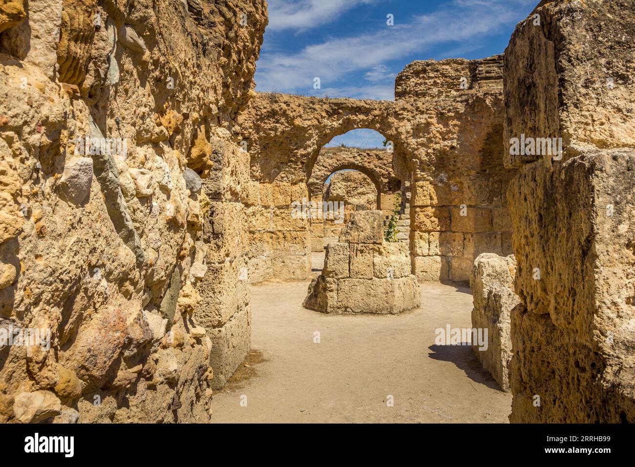 Archaeological site of Carthage, Tunisia Stock Photo - Alamy