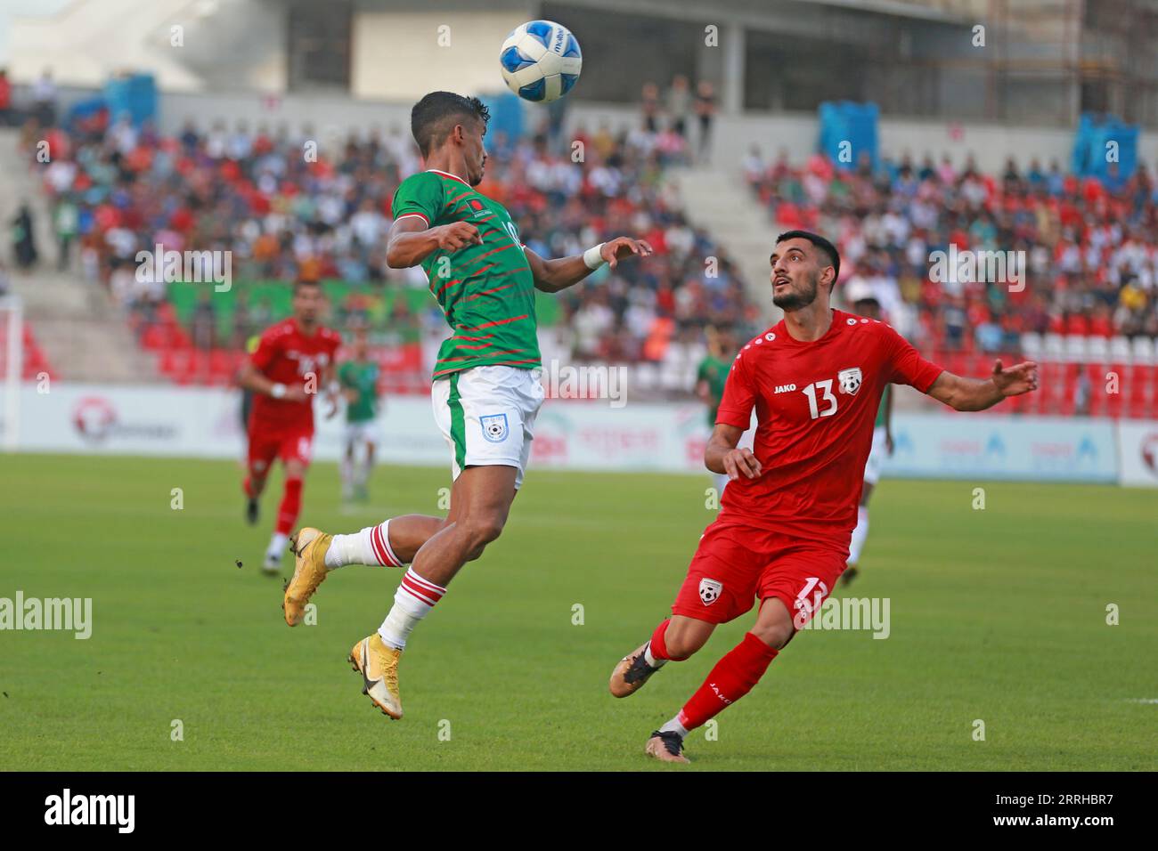 Bangladesh came from behind to hold superior Afghanistan to a 1-1 draw ...