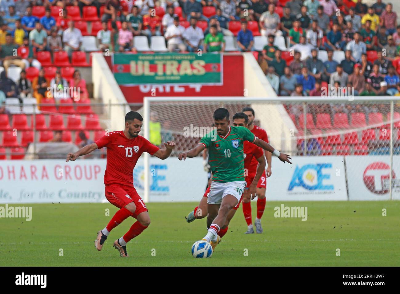 Bangladesh came from behind to hold superior Afghanistan to a 1-1 draw ...