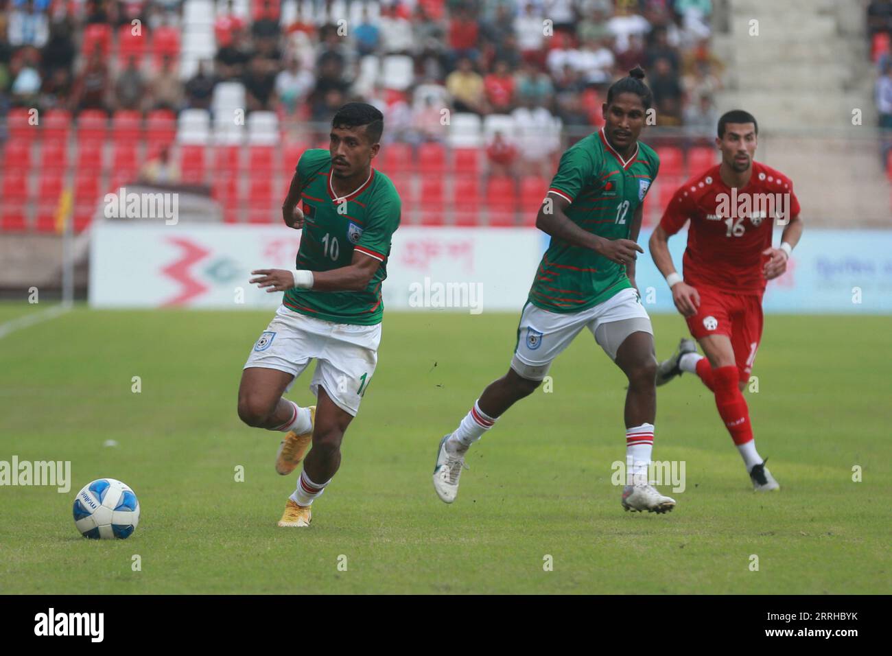 Bangladesh came from behind to hold superior Afghanistan to a 1-1 draw ...
