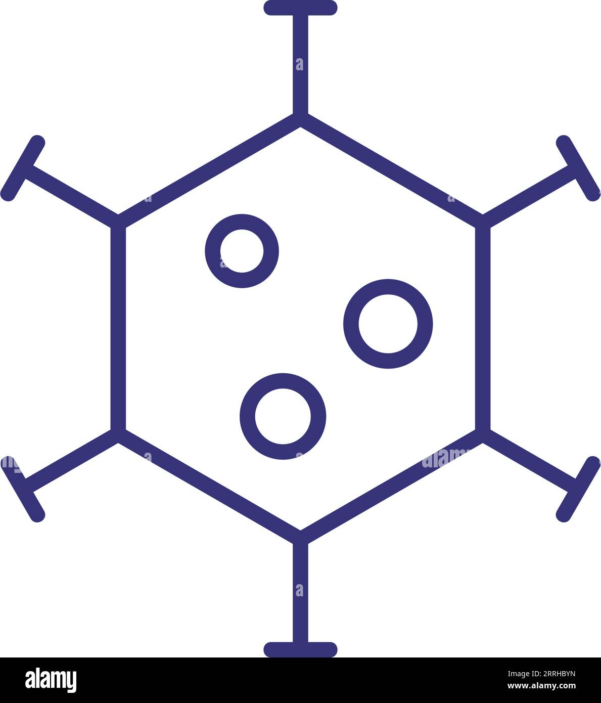 Virus line icon Stock Vector Image & Art - Alamy