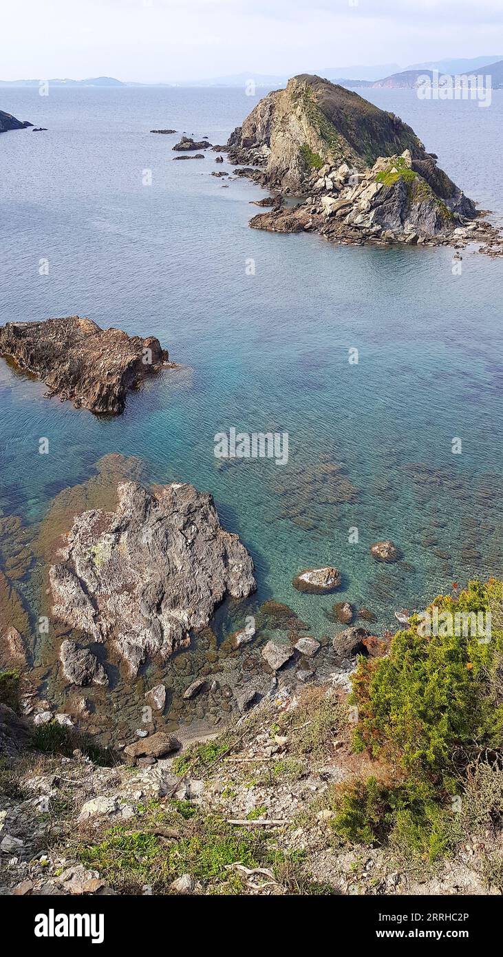 Ribaud islands in Giens Peninsula, Hyeres, France Stock Photo - Alamy