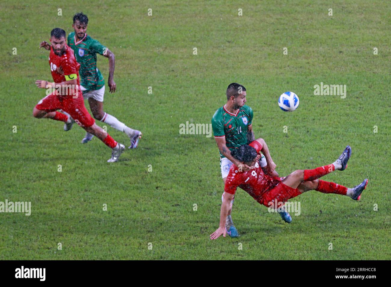 Bangladesh came from behind to hold superior Afghanistan to a 1-1 draw ...