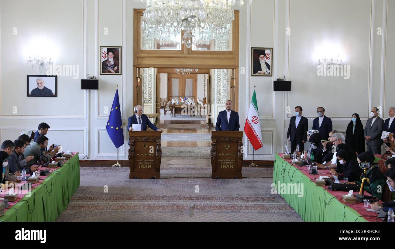 Iran tehran fm eu foreign hi-res stock photography and images - Alamy