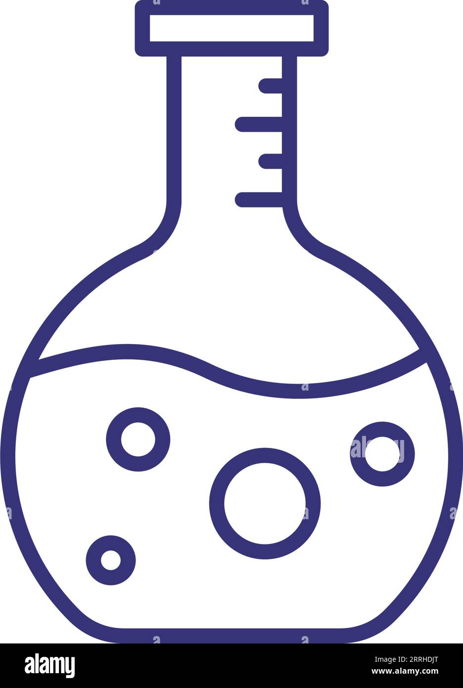 Beaker line icon Stock Vector Image & Art - Alamy