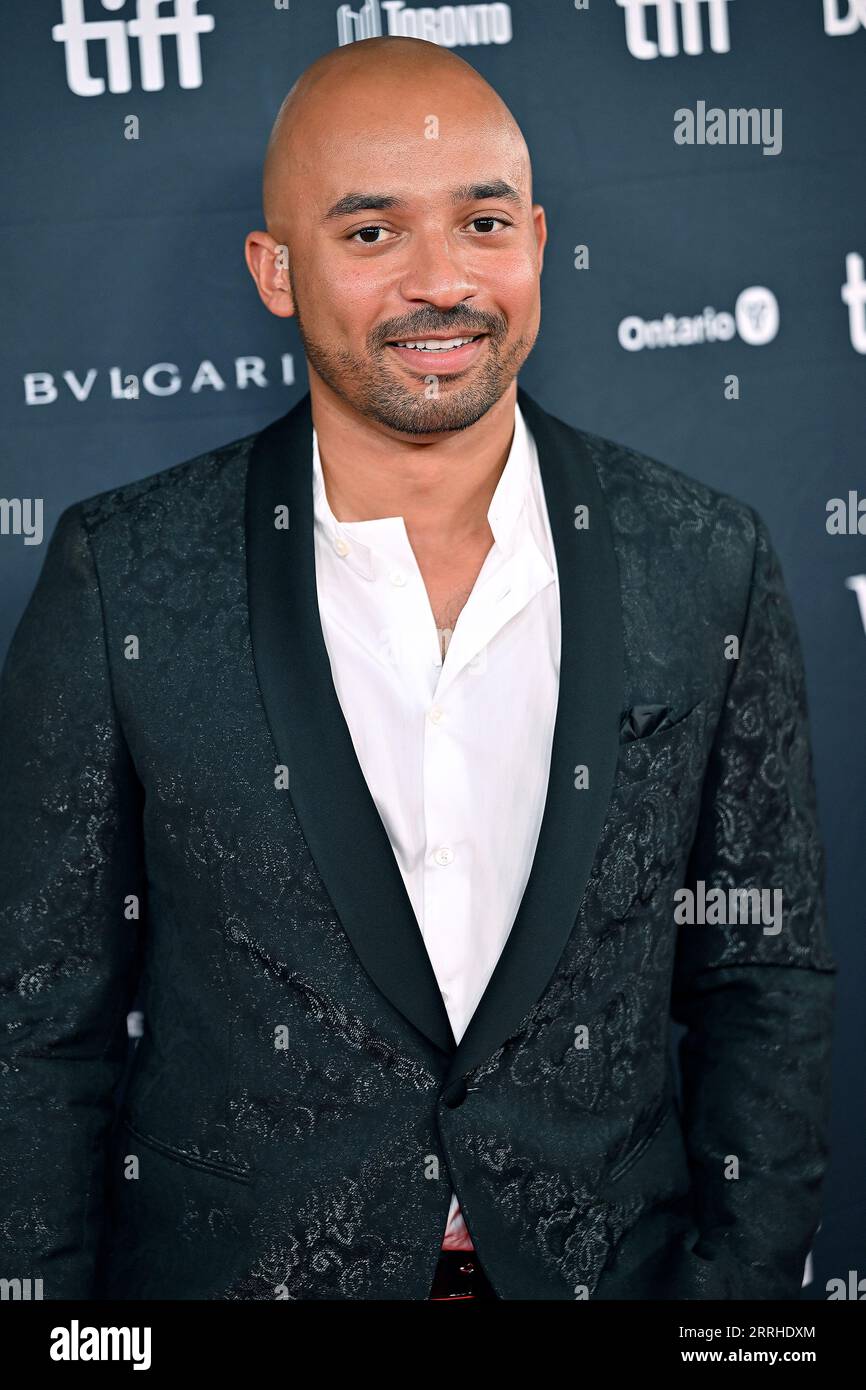 Toronto, Canada. 07th Sep, 2023. Composer Pierre Charles arrives for ...