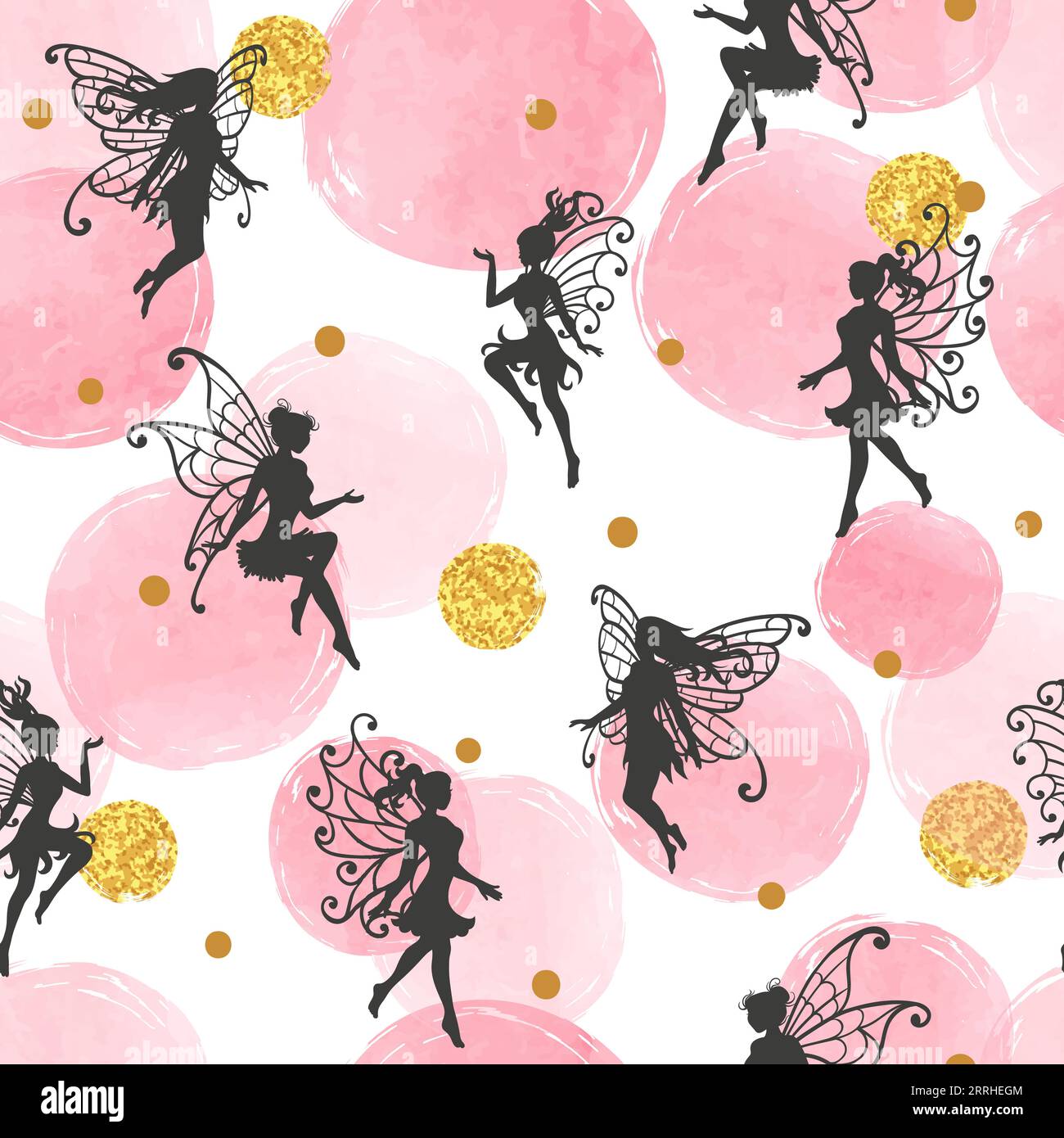 Fairy circles illustration Stock Vector Images - Alamy