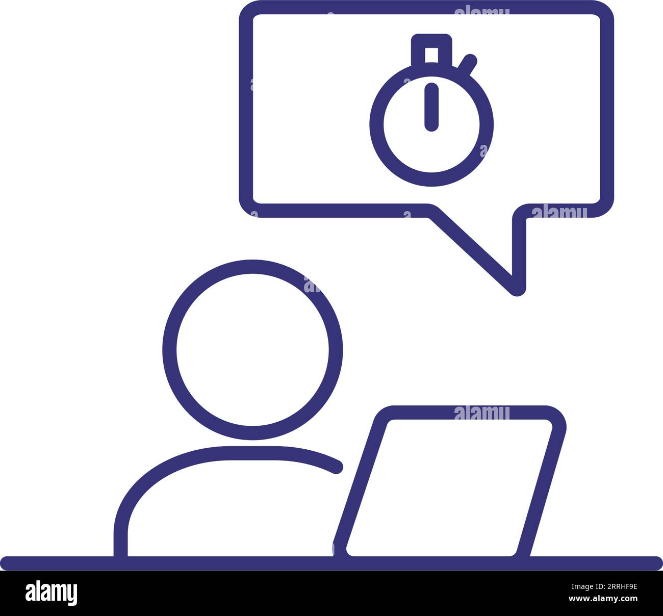 Planning line icon Stock Vector Image & Art - Alamy