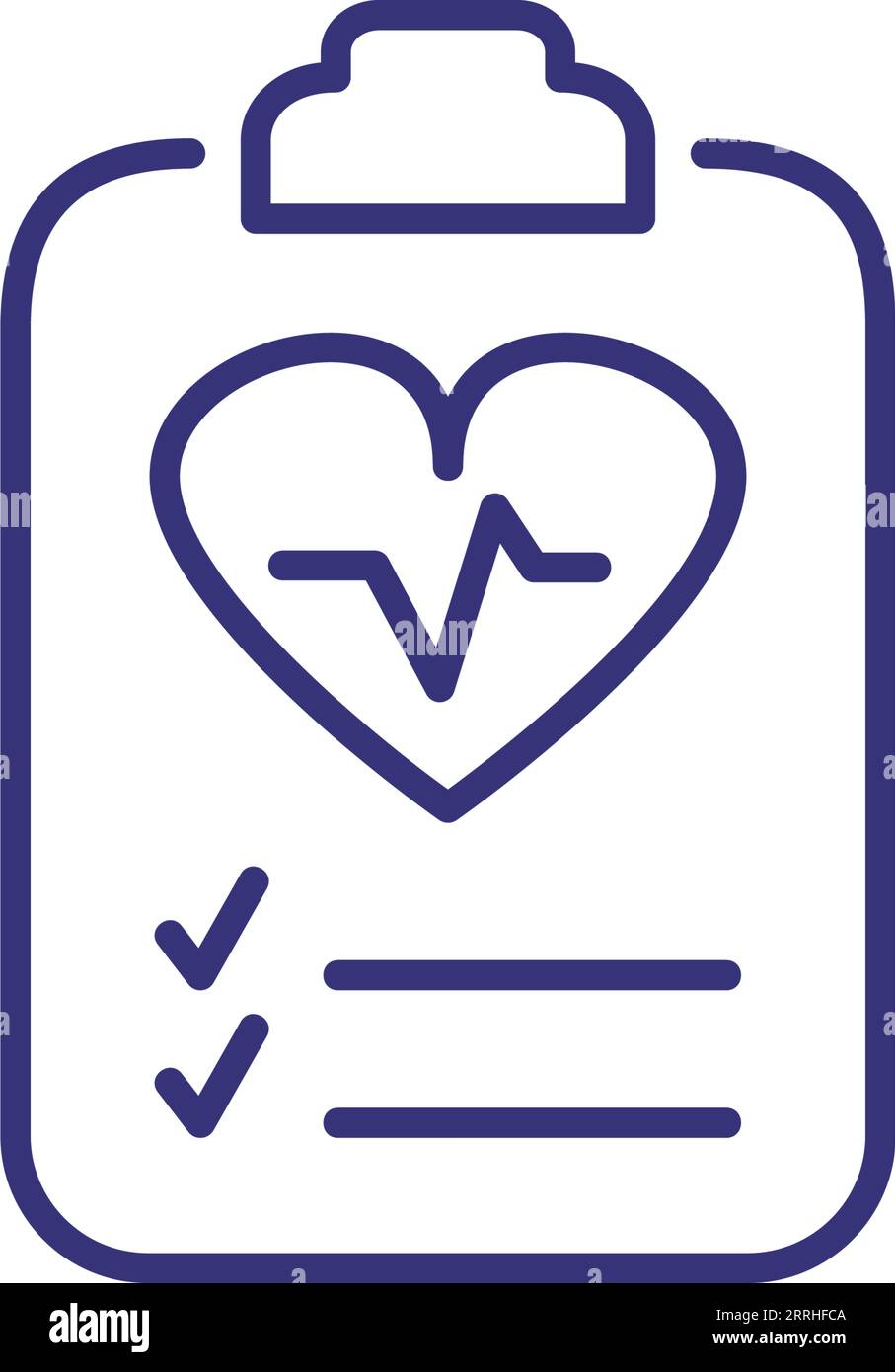 Sketch heart rate line Stock Vector Images - Alamy