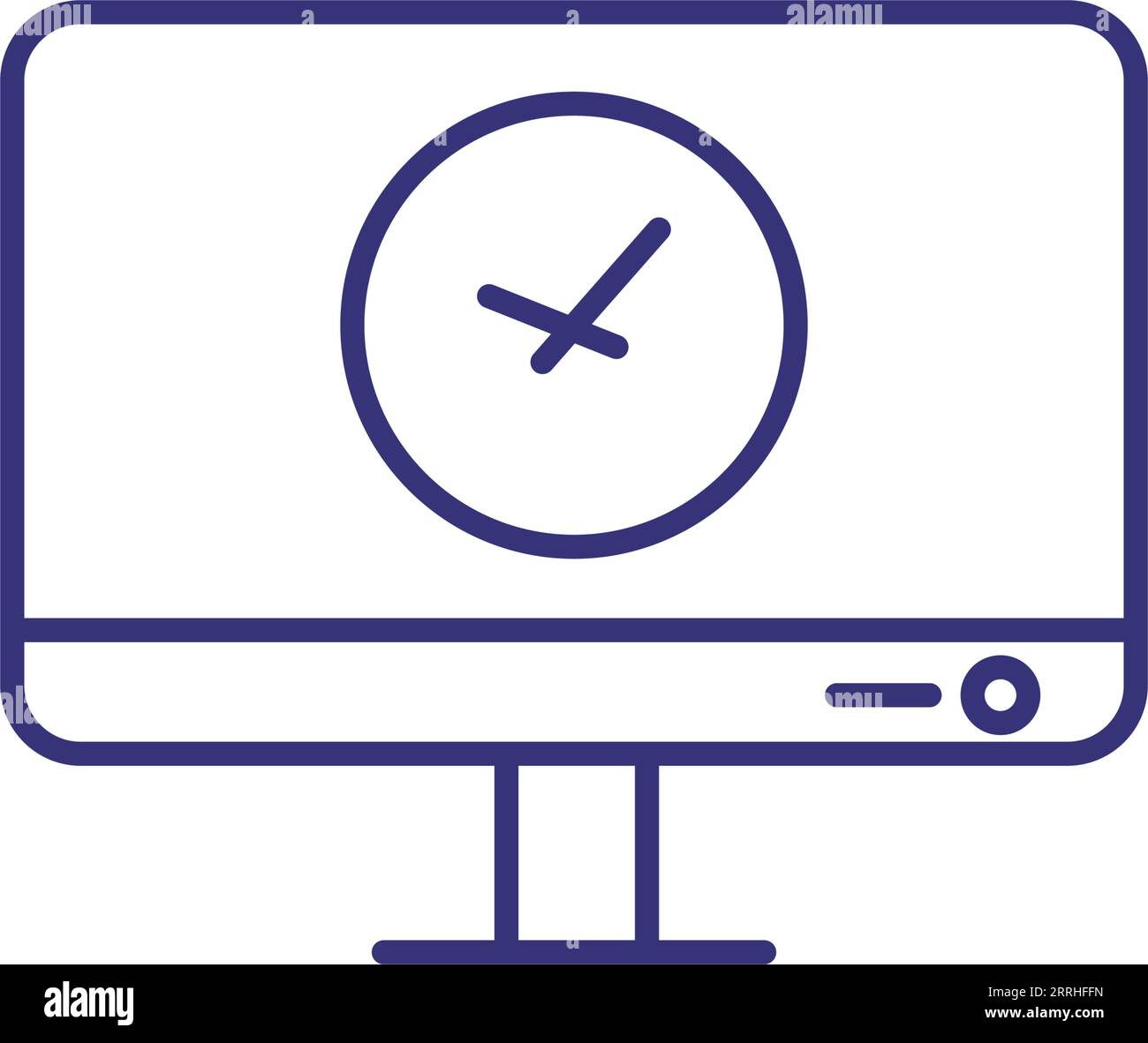 Monitor settings icon outline hi-res stock photography and images - Alamy