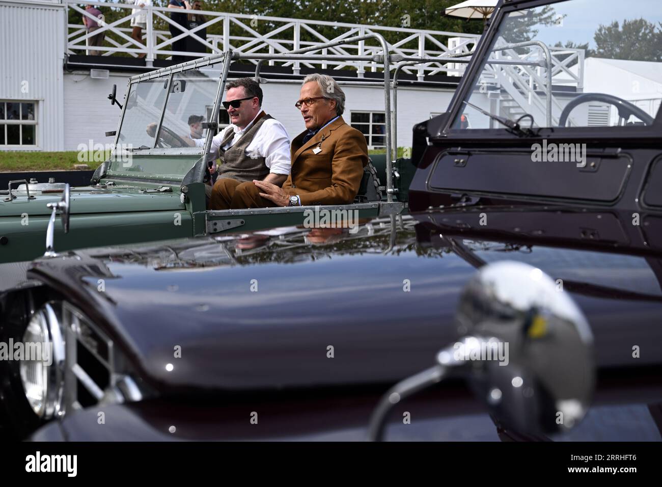 The Duke of Richmond takes part in a tribute to her majesty Queen ...