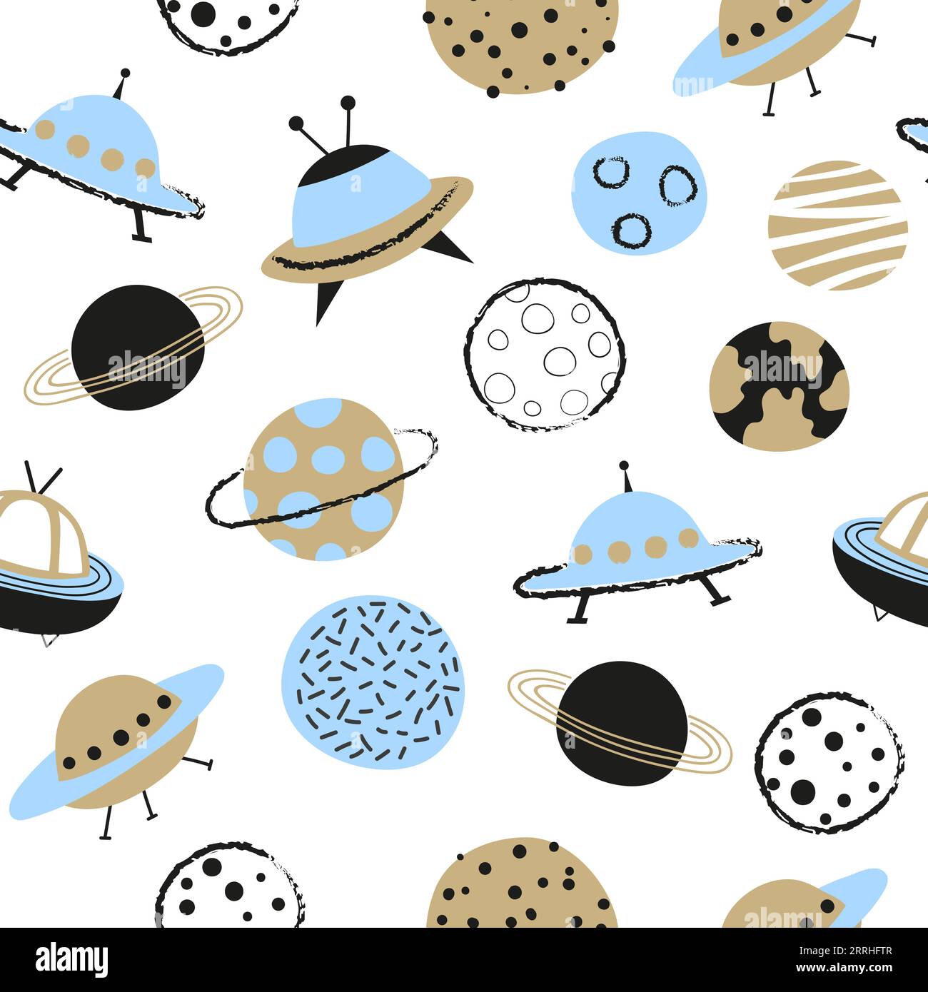 Cartoon planets hi-res stock photography and images - Alamy