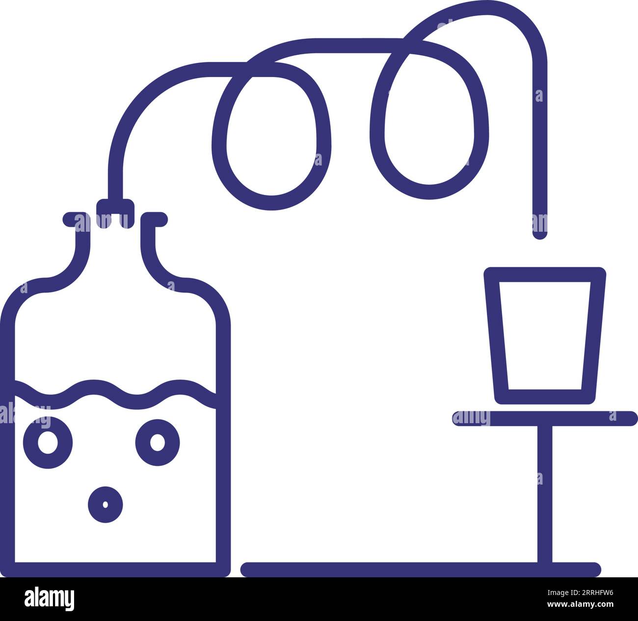 Wine fermentation line icon Stock Vector Image & Art - Alamy