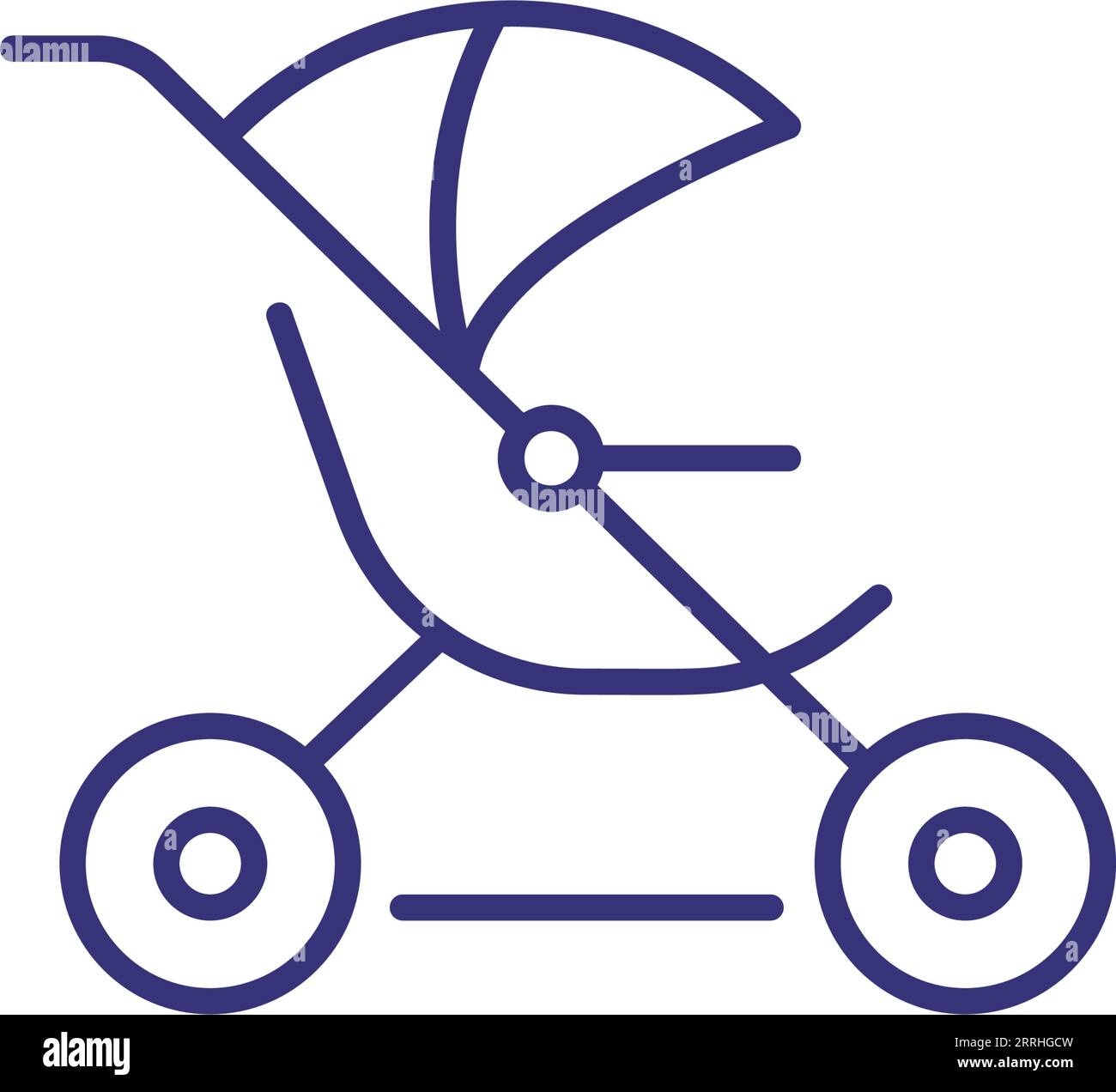 Jogging mother stroller Stock Vector Images - Alamy