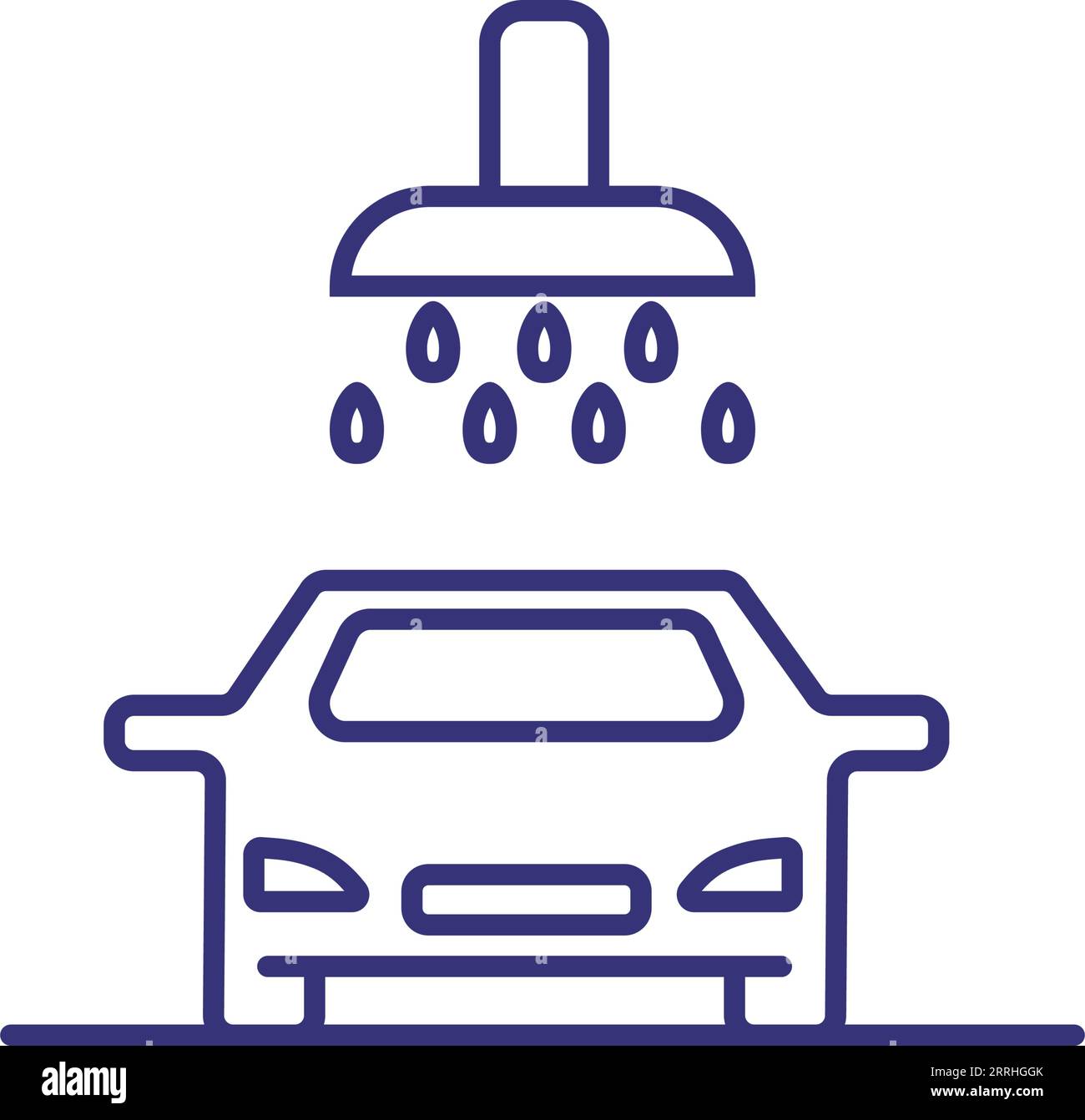 Car wash line icon Stock Vector Image & Art - Alamy