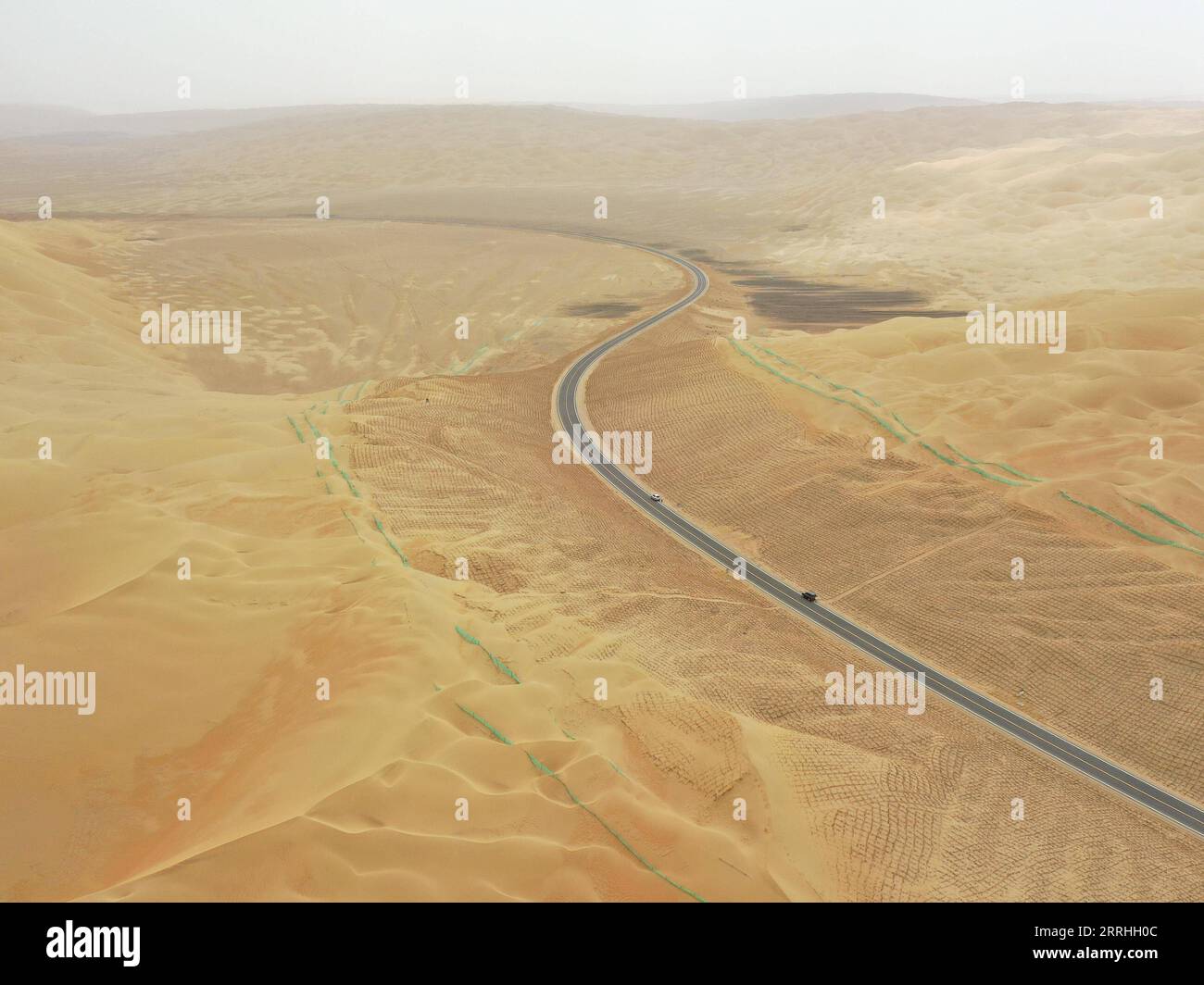 220630 -- YULI, June 30, 2022 -- Aerial photo shows a new highway ...