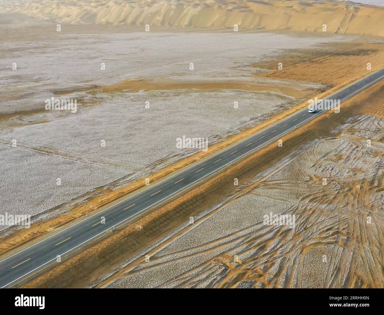 220630 -- YULI, June 30, 2022 -- Aerial photo shows a new highway ...
