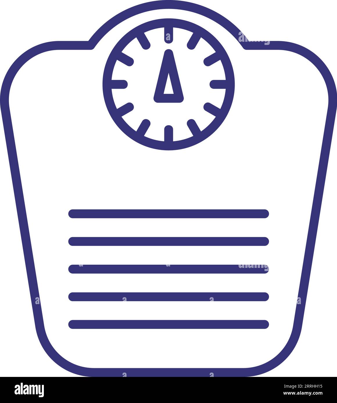 Scale line icon Stock Vector Image & Art - Alamy