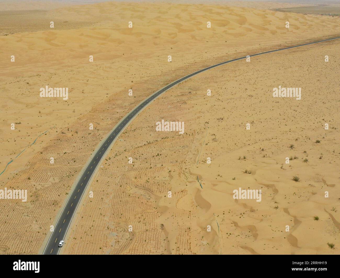 220630 -- YULI, June 30, 2022 -- Aerial photo shows a new highway ...