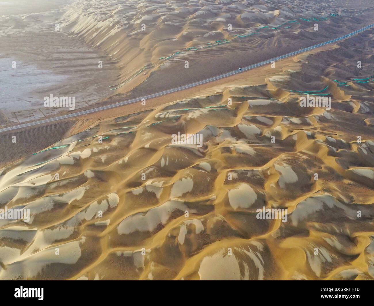 220630 -- YULI, June 30, 2022 -- Aerial photo shows a new highway ...