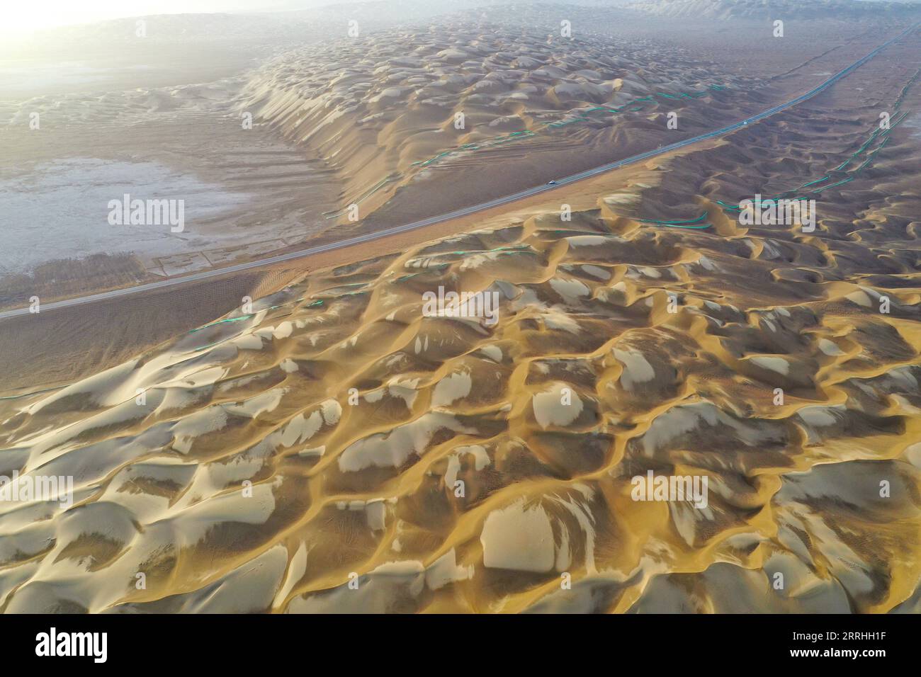 220630 -- YULI, June 30, 2022 -- Aerial photo shows a new highway ...