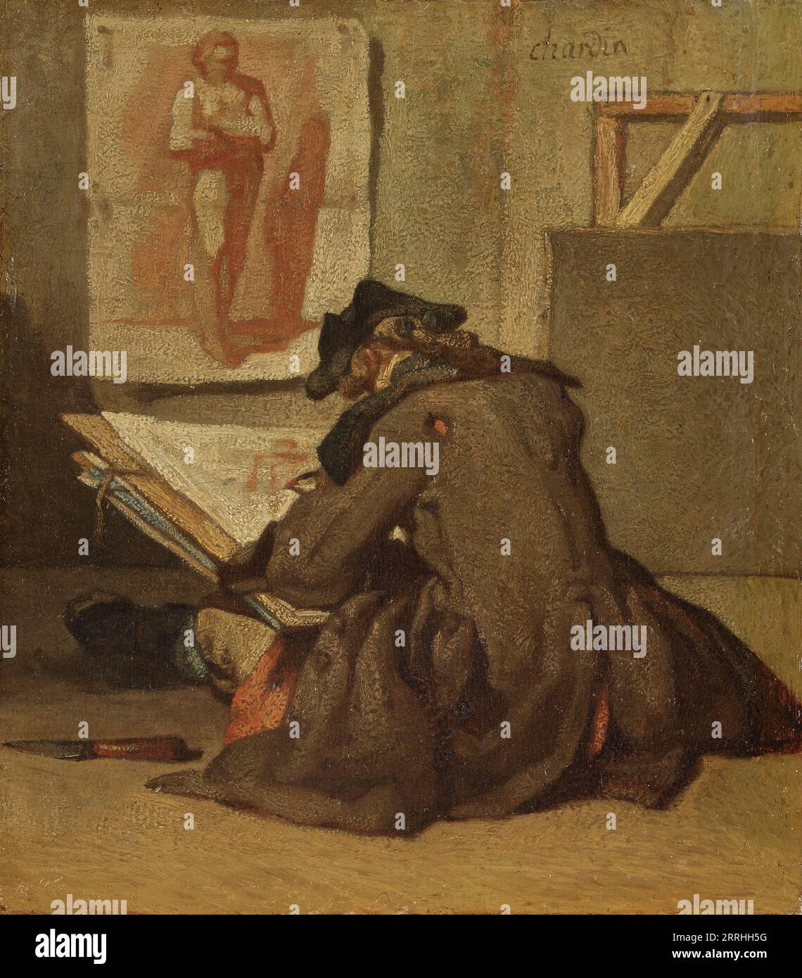 Art student drawing national hi-res stock photography and images - Alamy