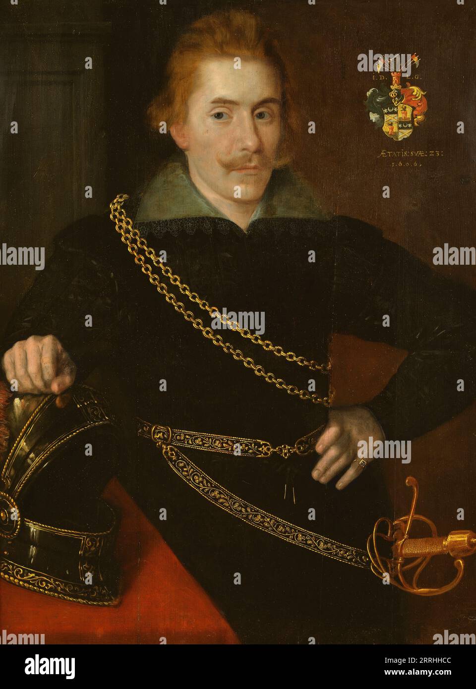 Portrait of count Jacob de la Gardie, 1606 Stock Photo - Alamy