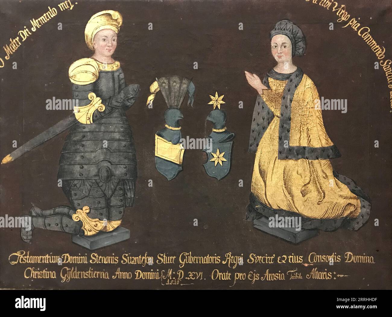 Sture Sten Svantesson d.y. 1492-1520, and Kristina Gyllenstierna, 1494 ...