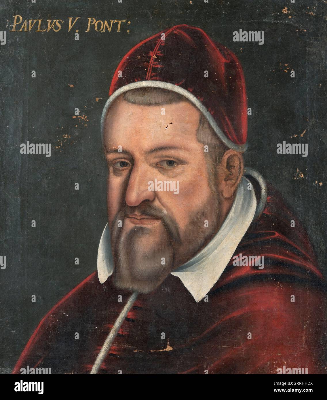 The Pope Paulus V, c16th century Stock Photo - Alamy