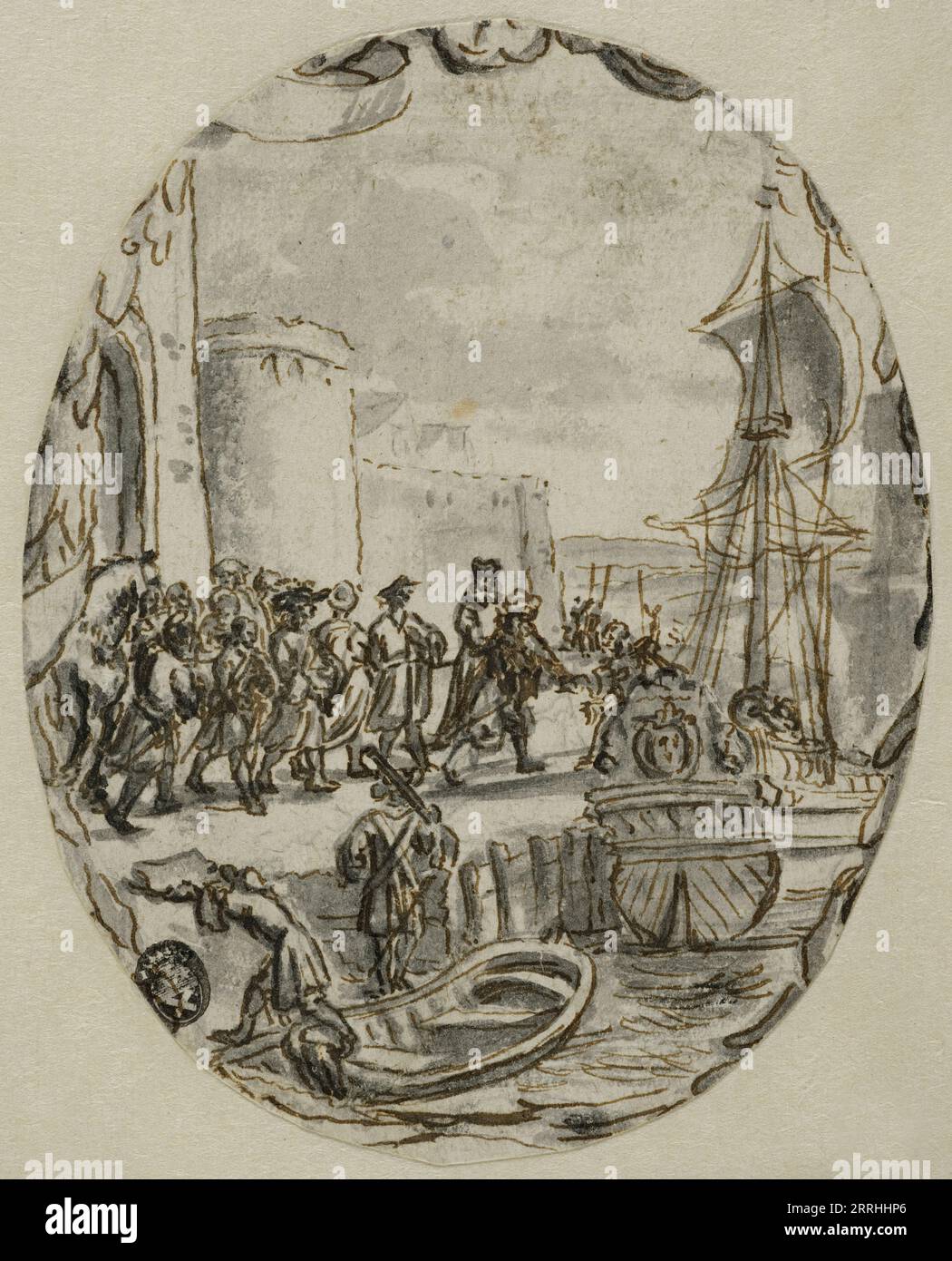 A Party Embark on a Ship Stock Photo - Alamy