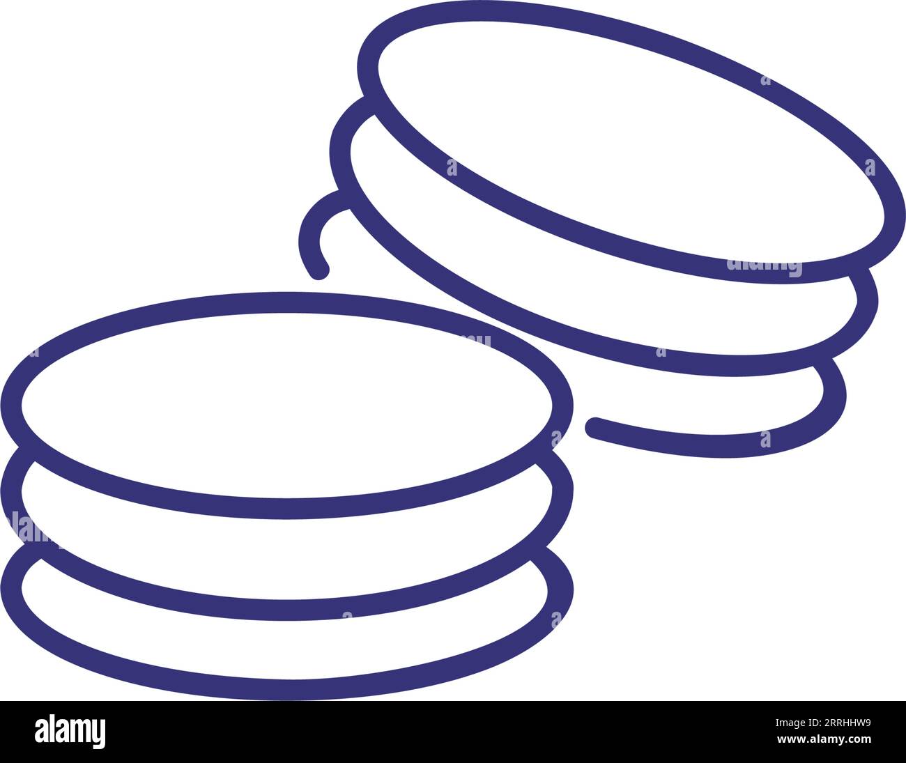 Macarons shop Stock Vector Images - Alamy