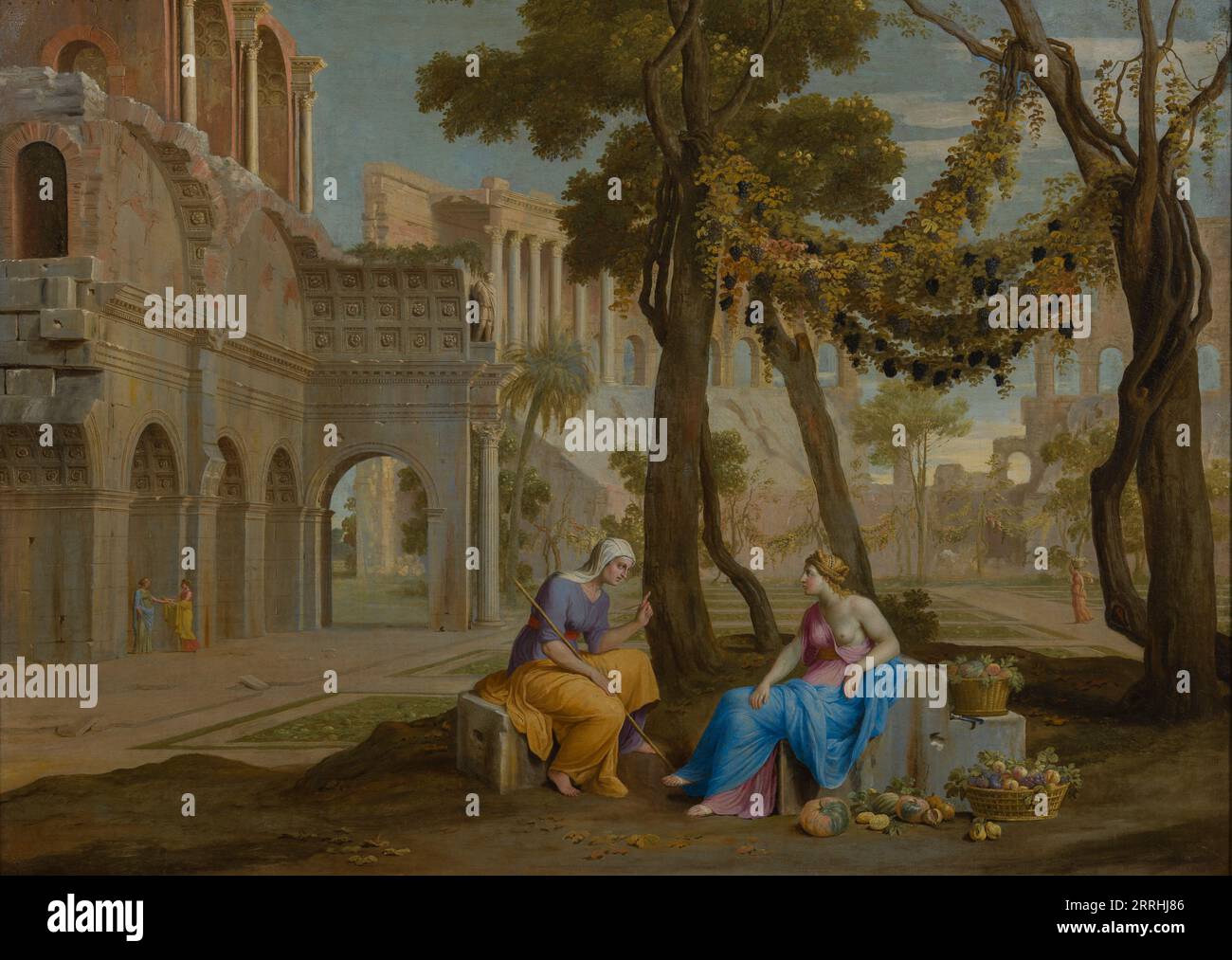 Vertumnus and Pomona Stock Photo - Alamy