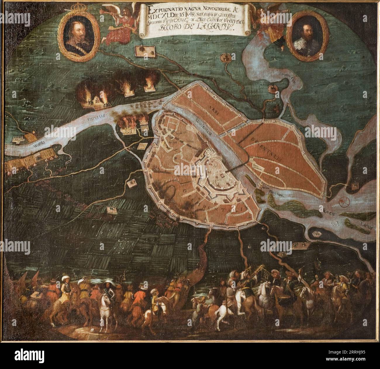 Sweden map 17th century hi-res stock photography and images - Alamy