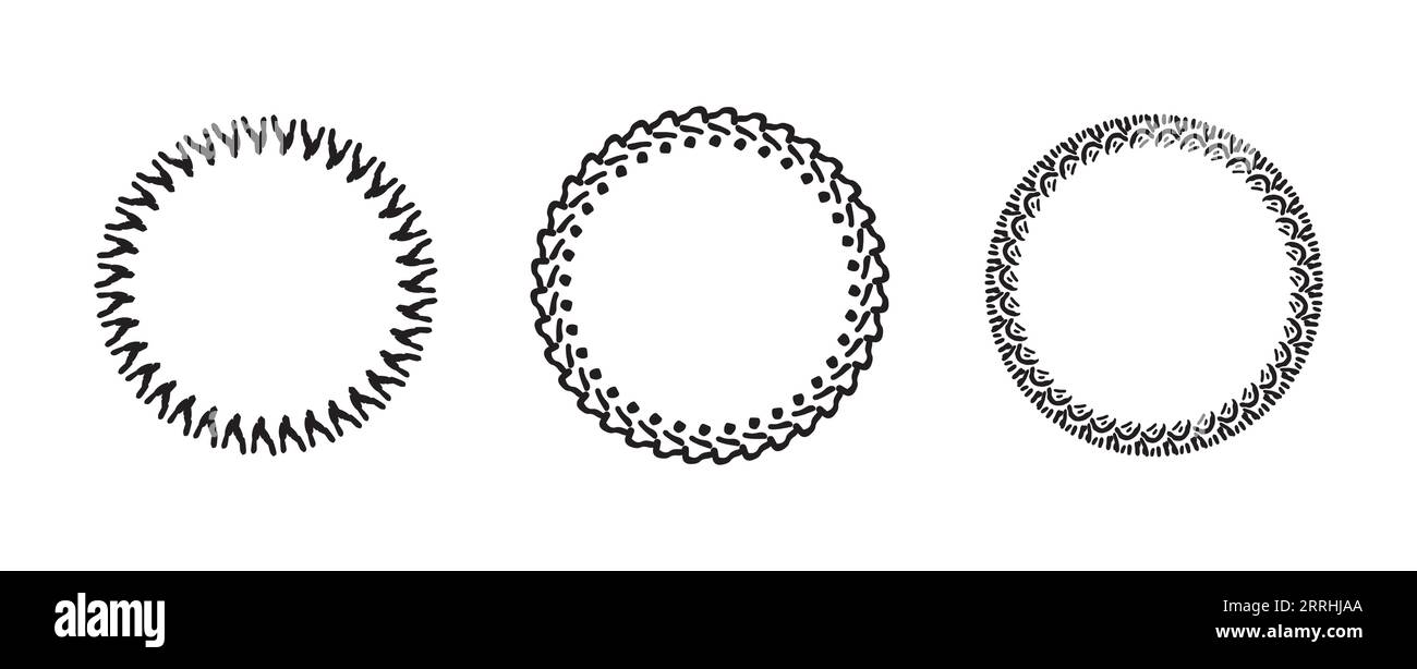 Wreath group in quirky vector style isolated on white background ...