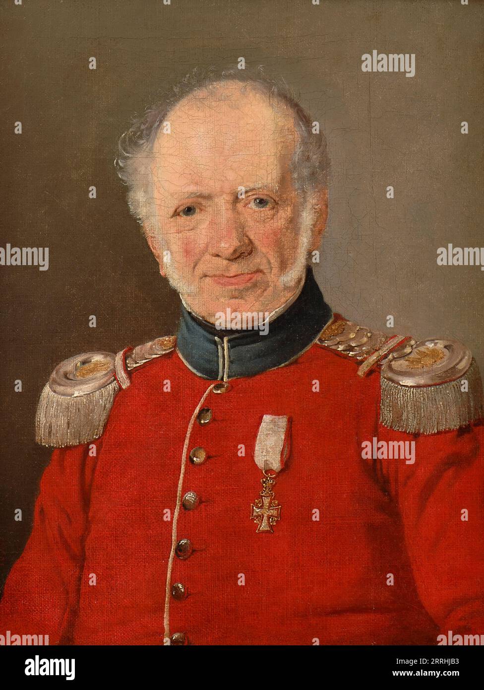 Portrait of Colonel von Darcheus, 1834 Stock Photo - Alamy