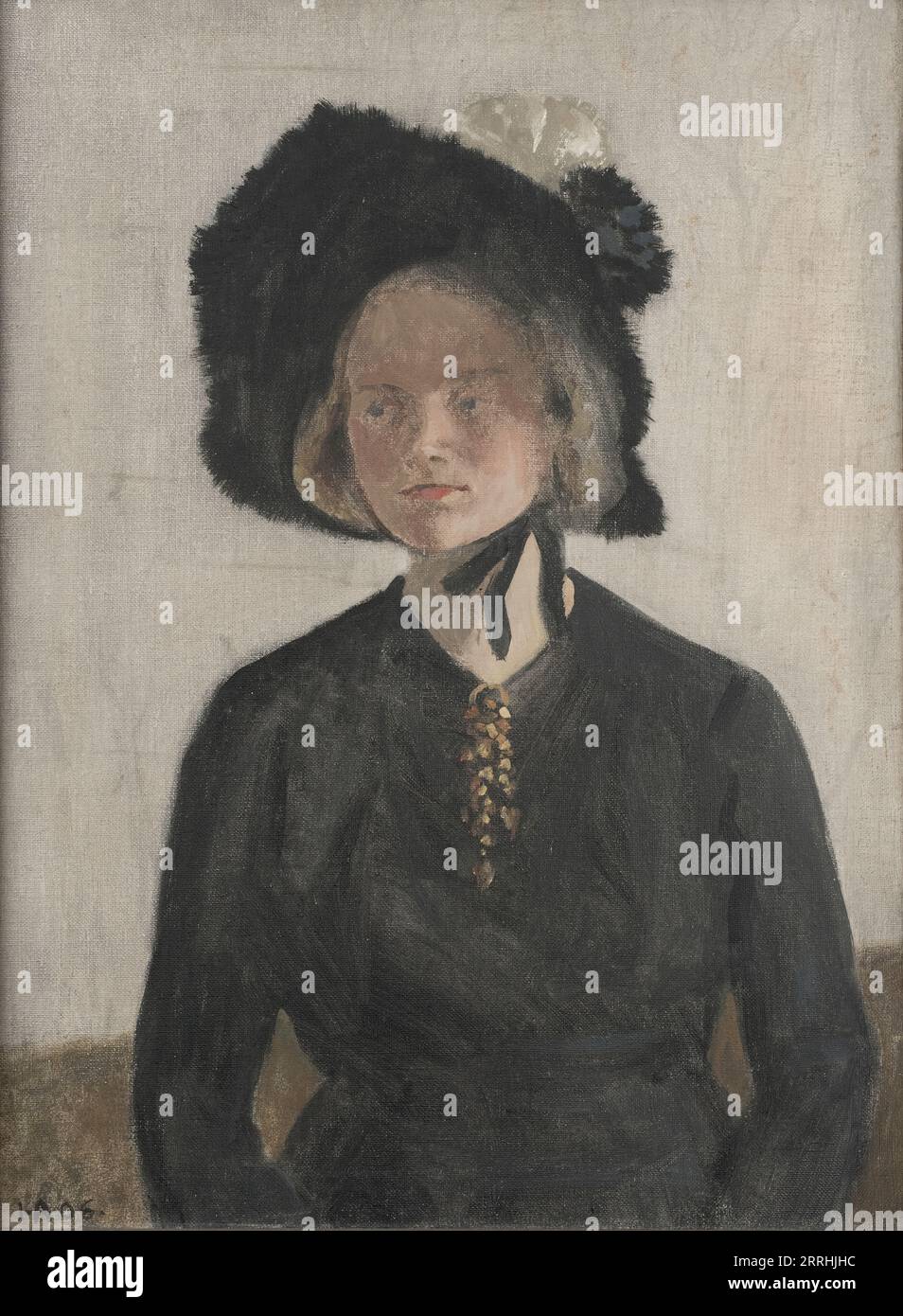 The Artist's Wife, Eva, 1906 Stock Photo - Alamy