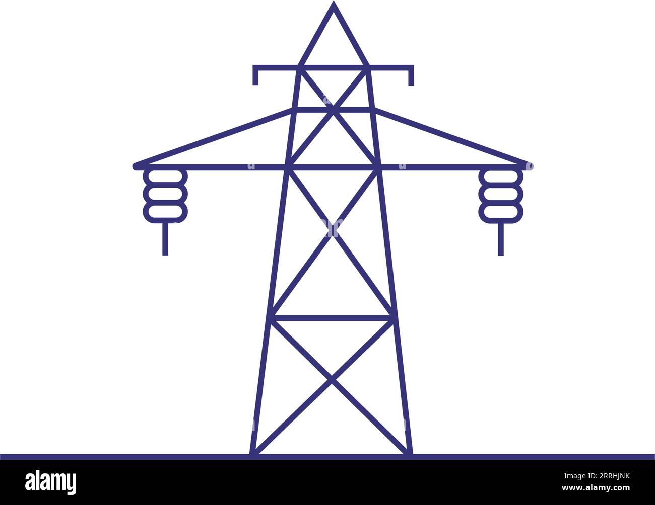 Power transmission tower line icon Stock Vector Image & Art - Alamy