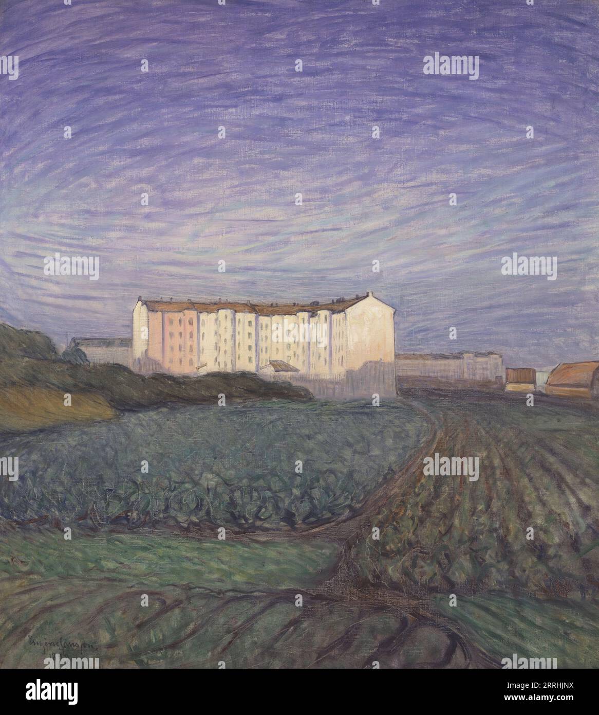 The Outskirts of the Town, 1899 Stock Photo - Alamy