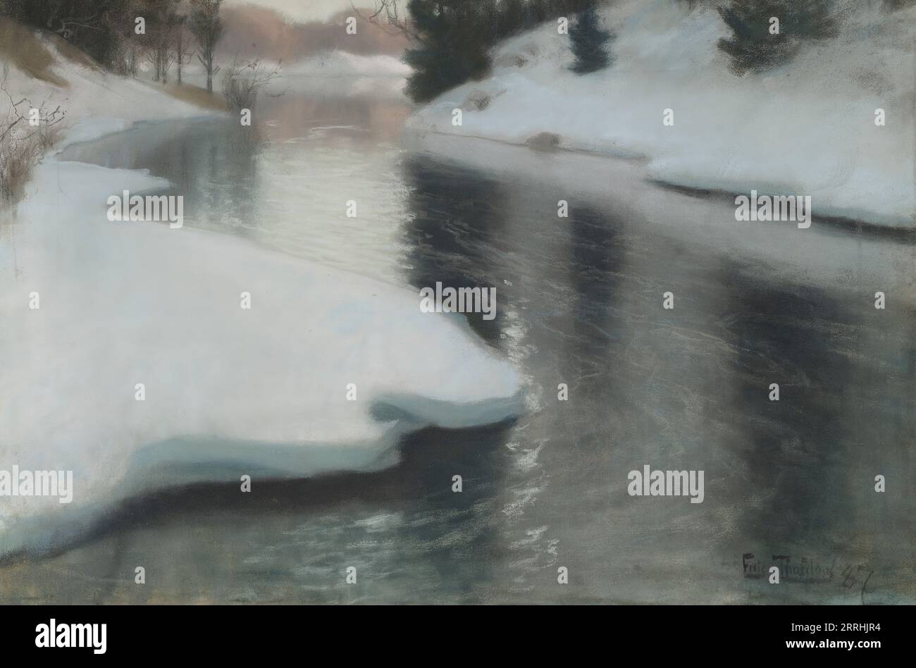 Spring thaw painting hi-res stock photography and images - Alamy