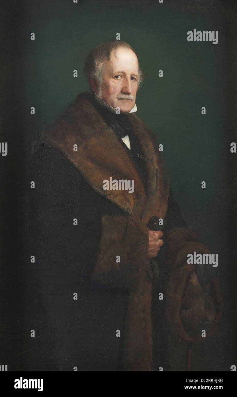 The Artist's Father Col. Count Eugène von Rosen at the Age of 71, 1868 ...