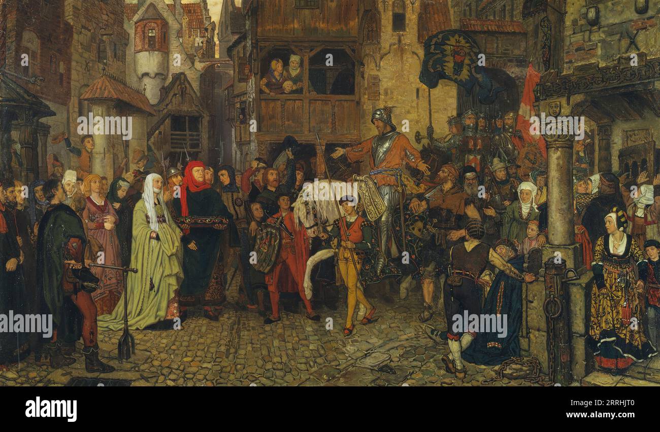 The Entry of Sten Sture the Elder into Stockholm, 1864 Stock Photo - Alamy