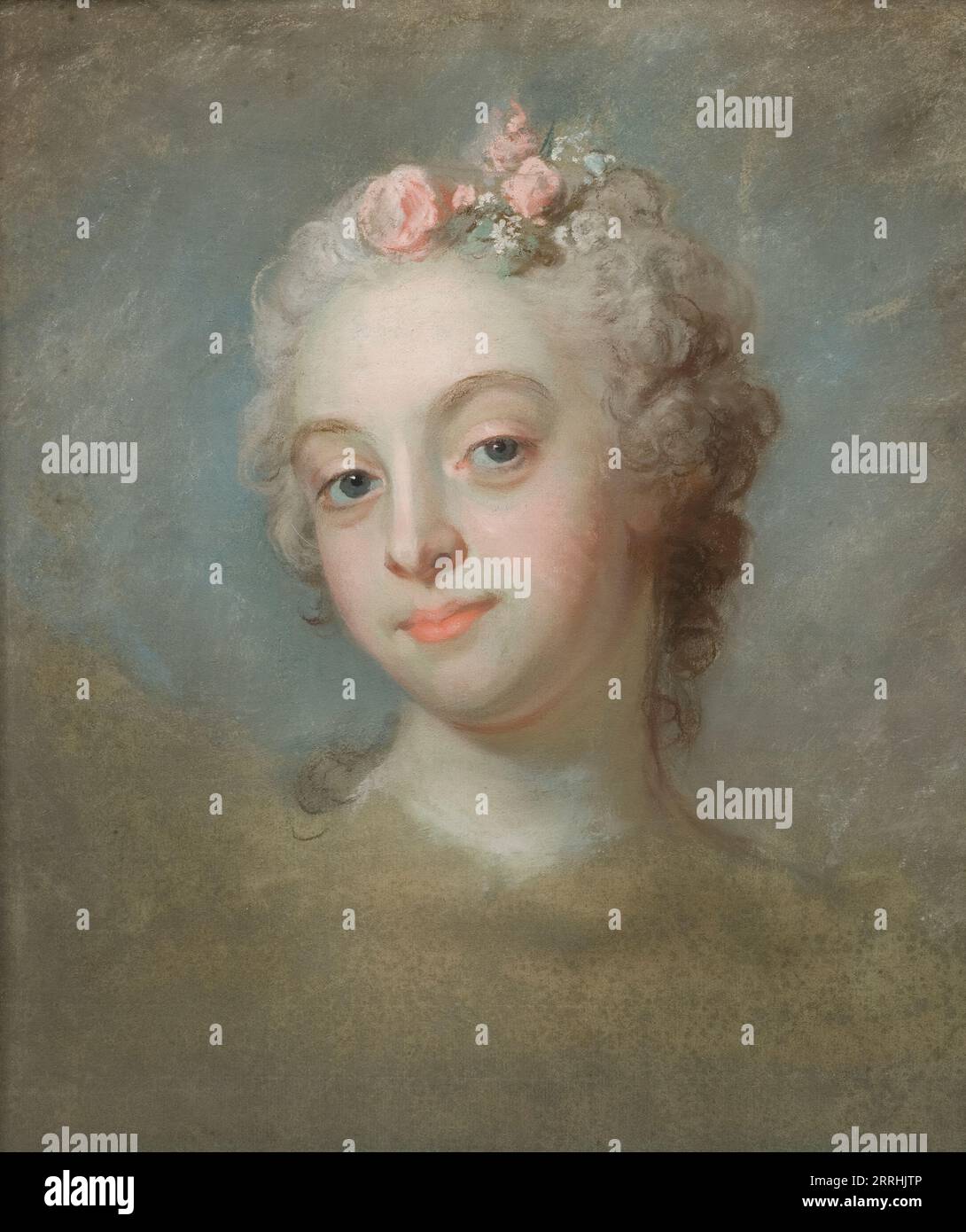 18th century painting woman in nature hi-res stock photography and ...